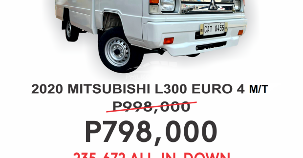 2020 Mitsubishi L300 Cab and Chassis 2.2 MT in Cainta, Rizal
